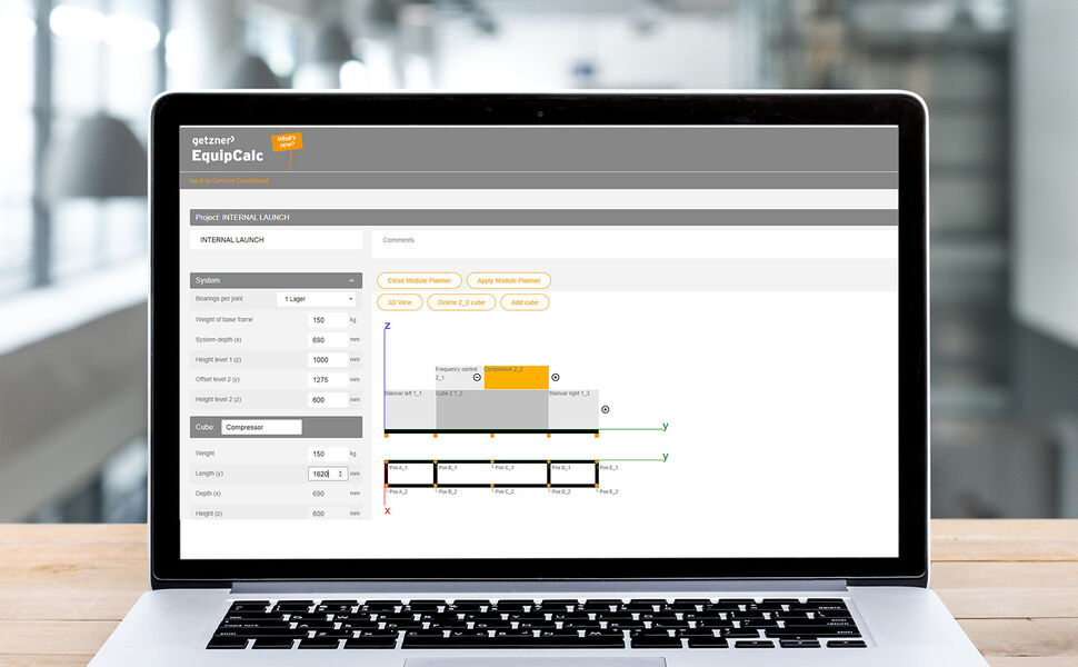 Neuer EquipCalc Module Planner - jetzt online!Getzner Werkstoffe ...